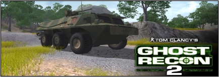 Ghost Recon Downloads » Ghost Recon 2 » Wallpaper - Vehicle Crossroads